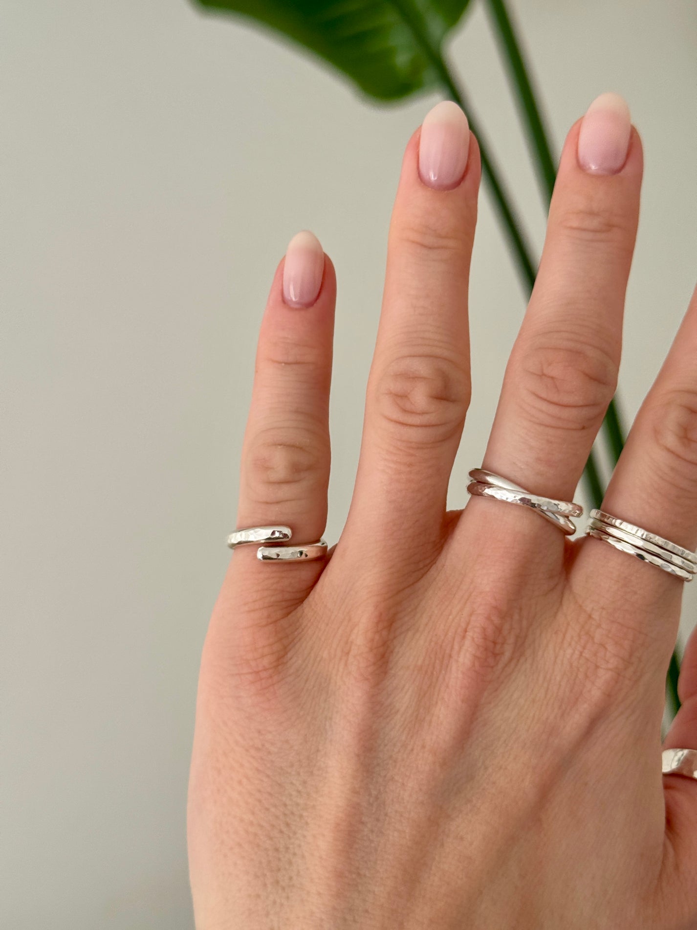 Adjustable Pinky Ring – Sapphire and Rose Jewellery