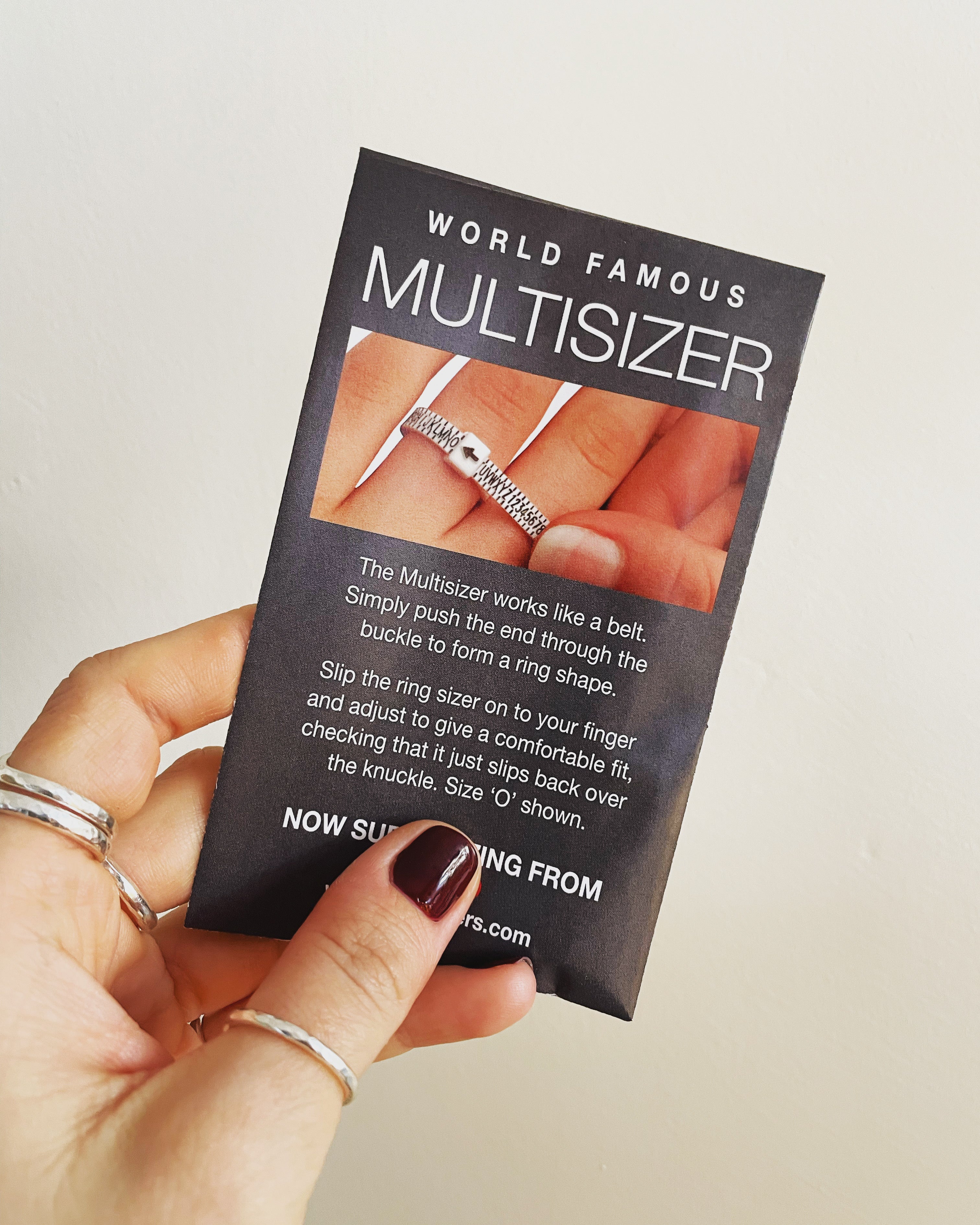 Ring Sizer – Sapphire and Rose Jewellery